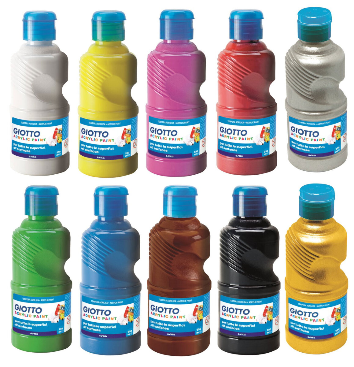 Giotto Acrylic Paint | www.kindertraumraum.de